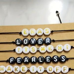 Taylor Swift | Jewelry | 5 Adjustable Taylor Swift Friendship Bracelet ...